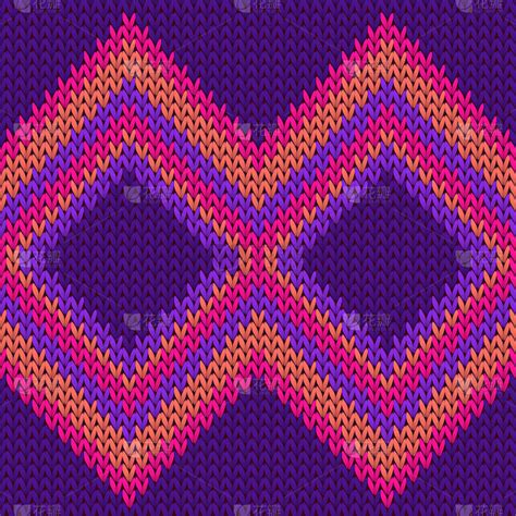 棉菱形菱形菱形针织纹理几何