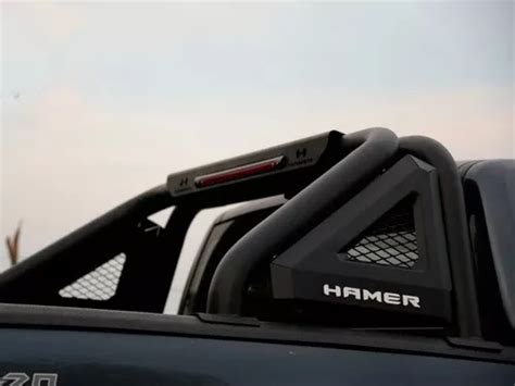 Roll Bar Antivuelco Toyota Hilux 2022 Hamer Con Stop Led En Venta En