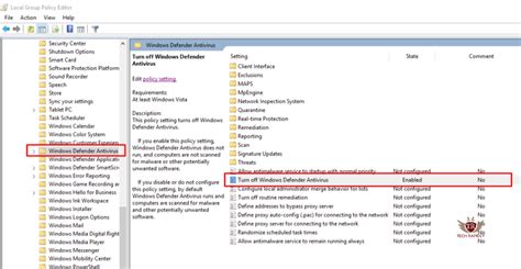 How To Enable Or Disable On Or Off Microsoft Windows Defender