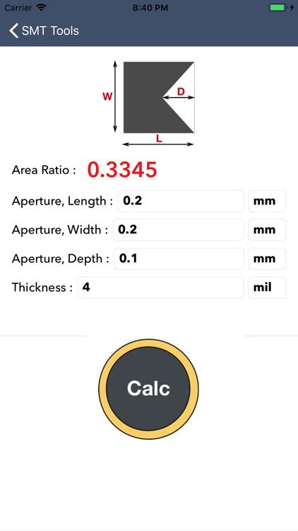 SMT Calculator By Teo Kee Choon