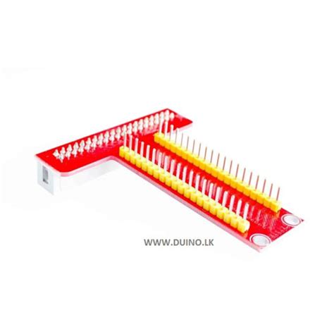 T Type GPIO Expansion Board Pin Ribbon Cable Adapter Board For Raspberry Pi Duinolk The