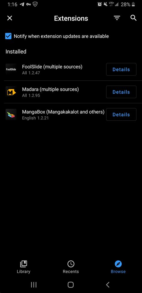 Bug Only Installed Extensions Shown · Issue 437 · Jays2kings