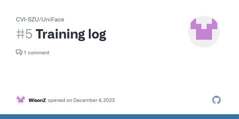 Training Log · Issue 5 · Cvi Szuuniface · Github Training Log · Issue 5 · Cvi Szuuniface · Github