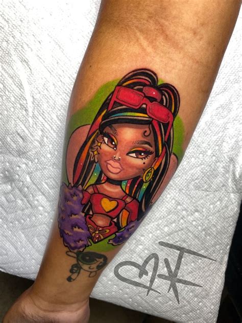 Bratz Doll Tattoo ️ Black Bratz Tattoo