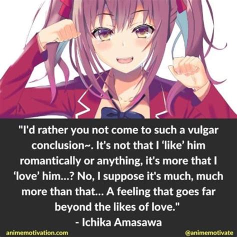The Best Collection Of Ichika Amasawa Quotes Classroom Of The Elite