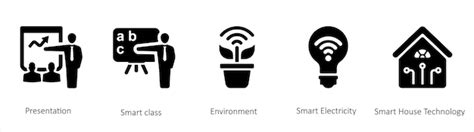 Premium Vector Presentation Smart Class And Environment
