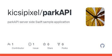 GitHub Kicsipixel ParkAPI ParkAPI Server Side Swift Sample Application