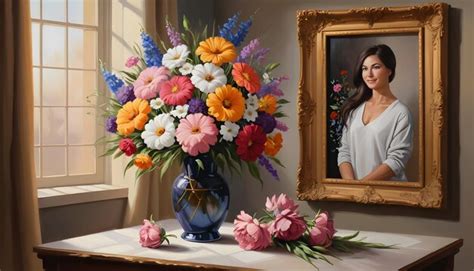 A Tasteful Frame Of Flowers Leaving Room In The Middle For Your