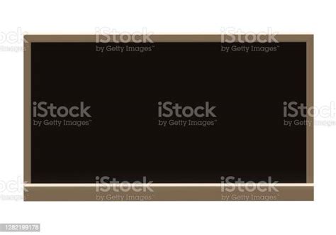 벽에 고립 된 빈 검은 색 칠판 학교로 돌아가기 복사 공간을위한 이미지 텍스트를 추가하기위한 청구서 보드 나무 프레임 3d 일러스트레이션 0명에 대한 스톡 사진 및 기타