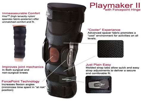 Donjoy Playmaker Ii Fourcepoint Knee Brace Dme Direct