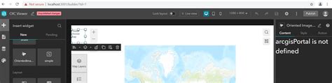 Solved Oriented Imagery Widget On Experience Builder Esri Community