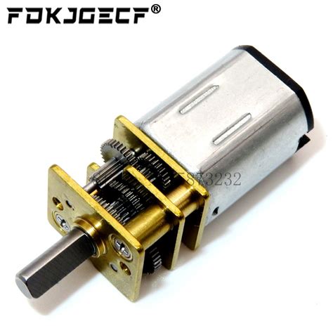 Dc 3v6v12v N20 Mini Micro Metal Gear Motor With Gearwheel Dc Motors
