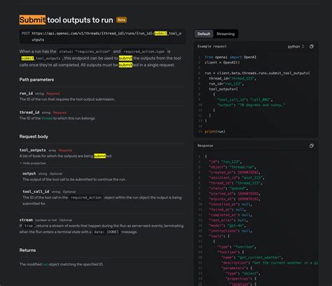 Streaming Stopped At `nrequiresaction` When Handling Openai Assistants Function