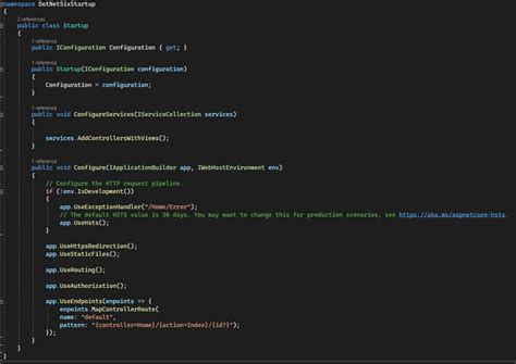 Using Startup Class In Net 6 Checox