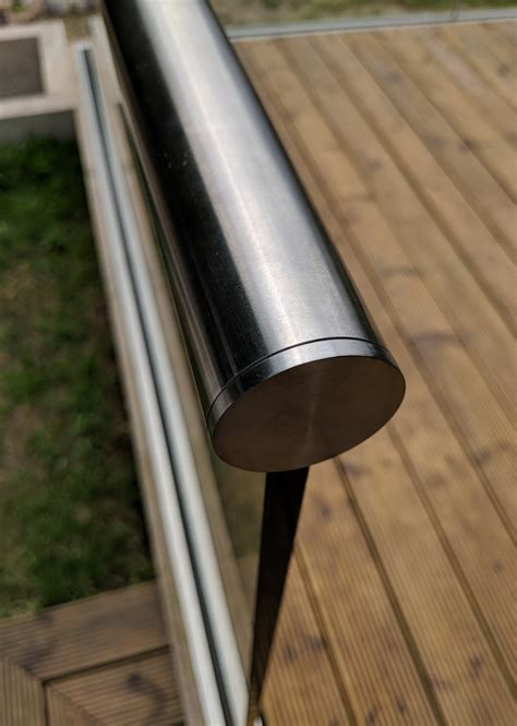 Crest Stainless Steel Slotted Handrail And Gasket Vantage Balustrades