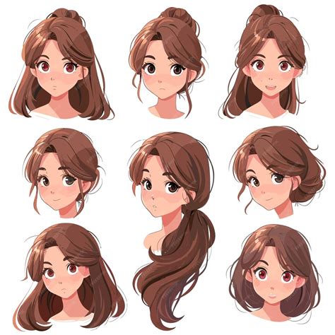 Premium Vector Girl Character Vector
