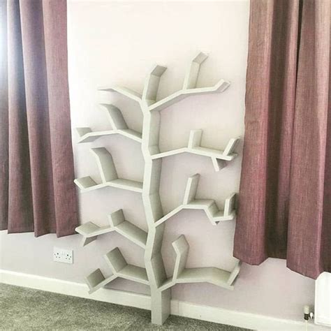Tree Shaped Bookshelf Etsy