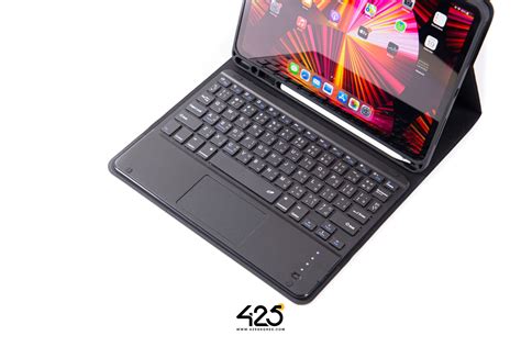 iPad Keyboard with Trackpad and Wireless Mouse เคสคยบอรด iPad Pro Black