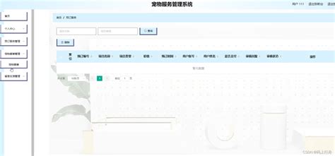 基于springboot vue的宠物服务管理系统 宠物交易系统数据库表外键 csdn博客