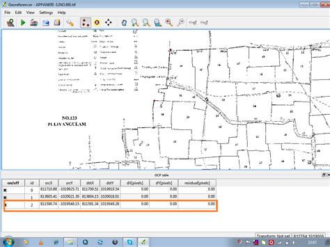Geo Referencing Raster Image In Qgis W R T Vector File