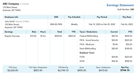 Free Paystub Generator Instant Online Pay Stub Maker