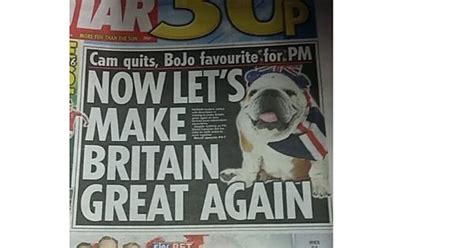 Rthedonald Accuses A British Newspaper Of Copying Trumps Slogan