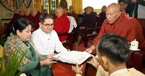 ကချင်ပြည်နယ်ဝန်ကြီးချုပ် ကျောင်းထိုင်ဘုန်းကြီးသင်တန်းကျောင်း၏ ၁၂ကြိမ