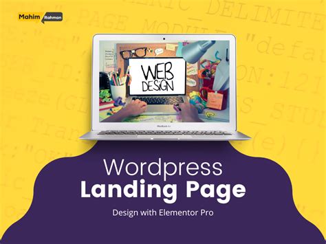 wordpress landing page design using elementor pro upwork
