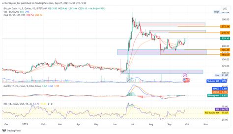 Bitcoin Cash Price Rallies To 250 As Whales Accumulate