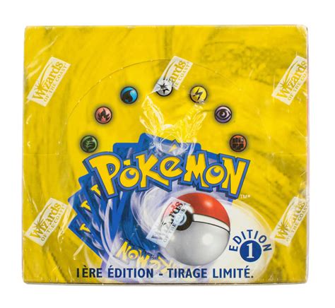 Pokemon Base Set 1 French Booster Box 1st Edition Da Card World