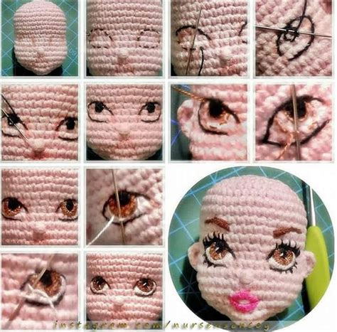Alérgico caloría Premio ojos muñeca crochet cuello Armonioso Desaparecido