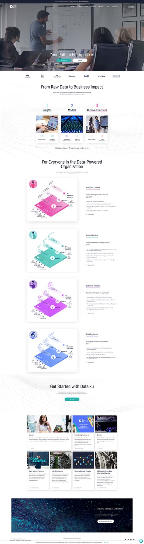 Dataiku Web Design And Development Big Drop Inc