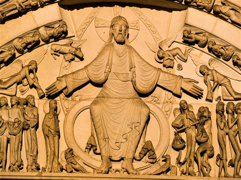Phototh Que Arnaud Frich Tympan De La Basilique De V Zelay Bourgogne
