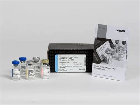 Lonza Kinetic Turbidimetric Bacterial Endotoxin Testing Bet Reagents