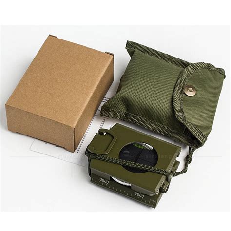 Multifunctional American Compass With Scale Level Grandado