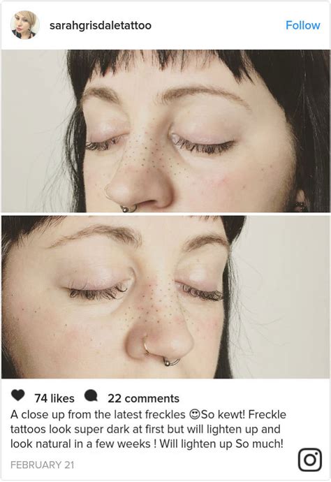 ¿te Tatuarías Pecas En La Cara