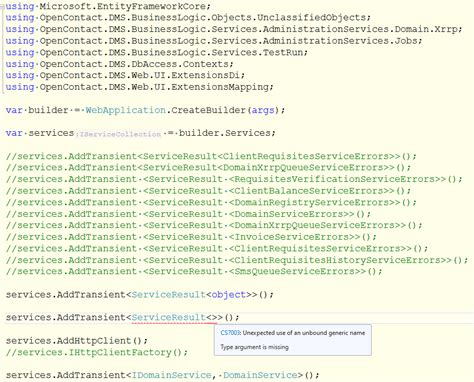 C Is This Possible To Register Generic Class That Has Many