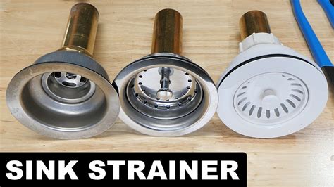 Kitchen Sink Strainer Replacement Parts Home Alqu