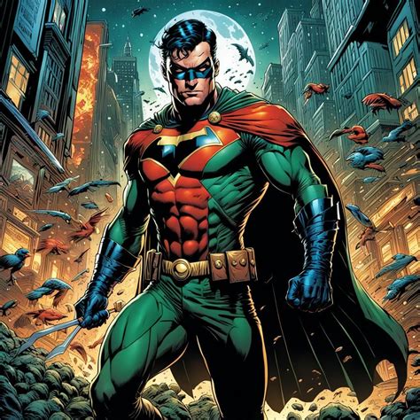 Dc Comics Robin Ai Generated Artwork Nightcafe Creator
