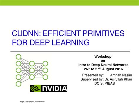 Pdf Cudnn Efficient Primitives For Deep Learning