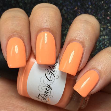 Fancy Gloss Orange Sherbet Nail Polish Fancy Nails