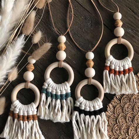 Macrame Car Diffuser Etsy