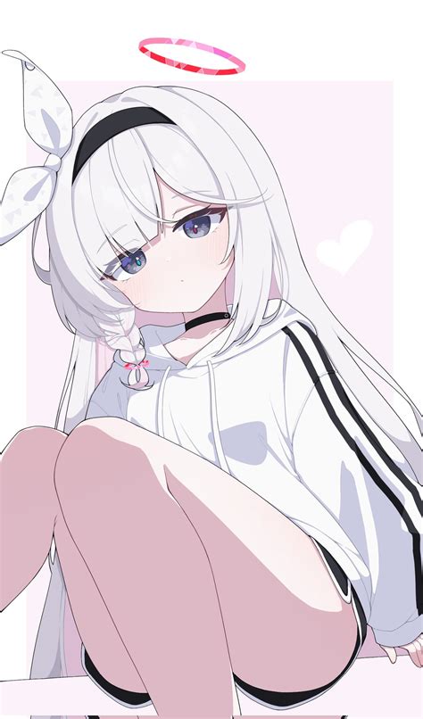 Cinamon Cinamori Plana Blue Archive Blue Archive Highres 1girl Black Choker Black Eyes