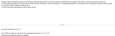 solved suppose data collected by observers at randomly