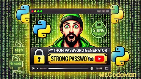 🔥 Create A Strong Random Password Generator In Python Full Tutorial Youtube