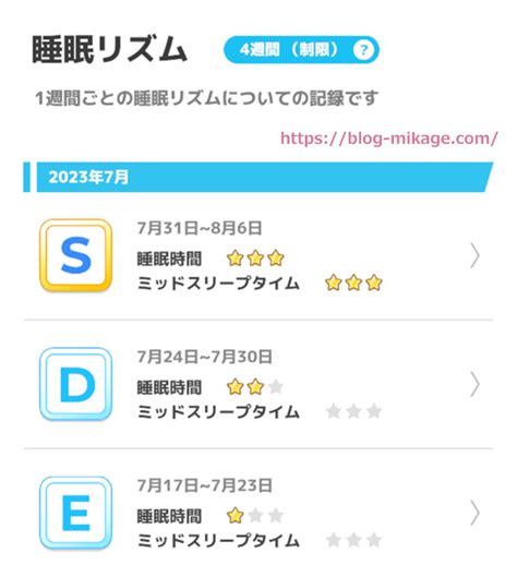 ポケモンスリープで睡眠リズムが良くなった話【計測3週間目】 ミカゲログ