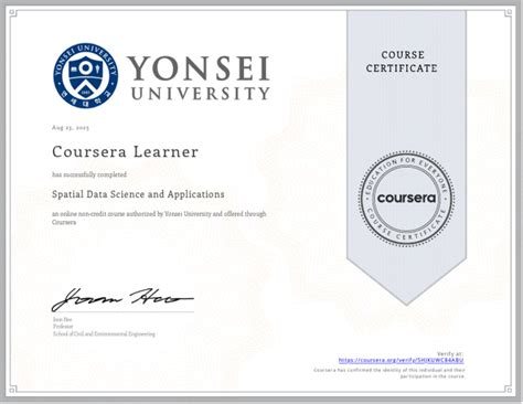Spatial Data Science Coursera Pdf