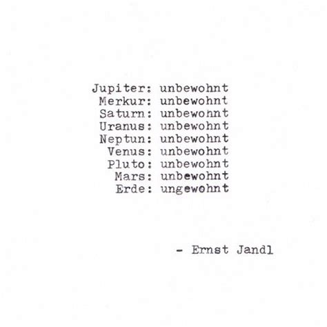 Visual Poetry By Ernst Jandl