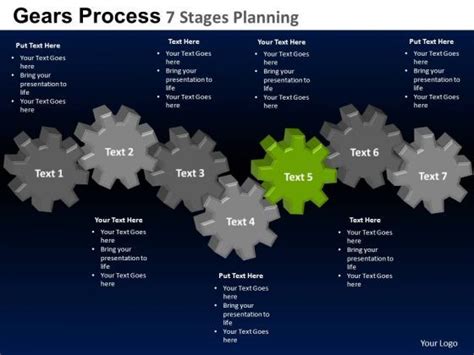 PowerPoint Process Download Gears Process Ppt Backgrounds