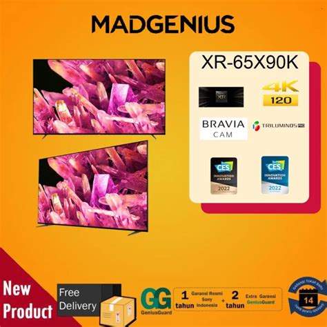 SONY XR-65X90K / XR 65X90K LED Full Array 4K HDR Google TV "JAKARTA ...